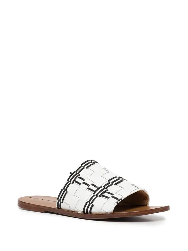 MADISON.MAISON Interwoven Leather Sandals