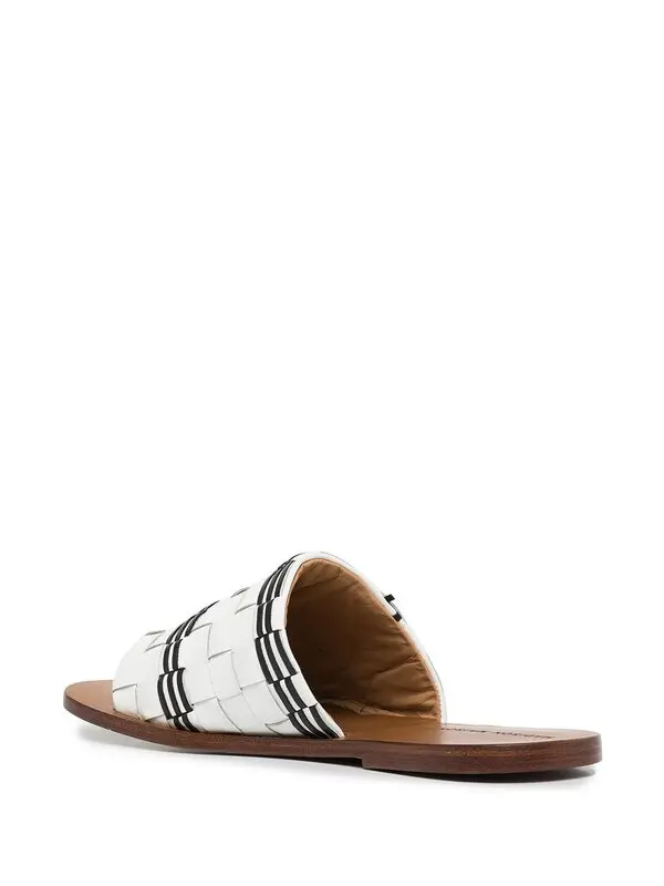 MADISON.MAISON Interwoven Leather Sandals