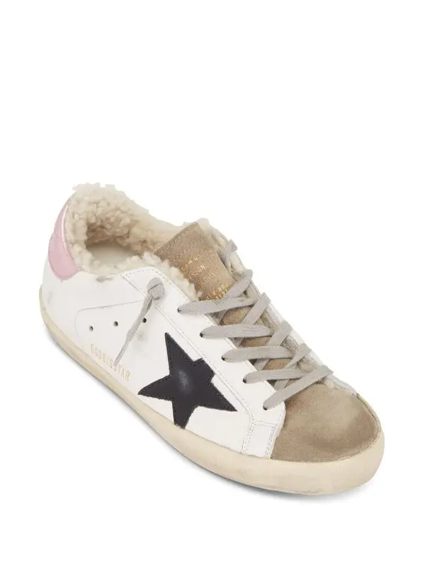 GOLDEN GOOSE Suede Star Print Low-top Sneakers