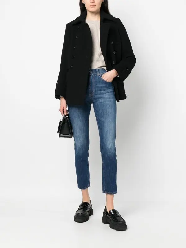 DONDUP Slim-cut Cropped Jeans