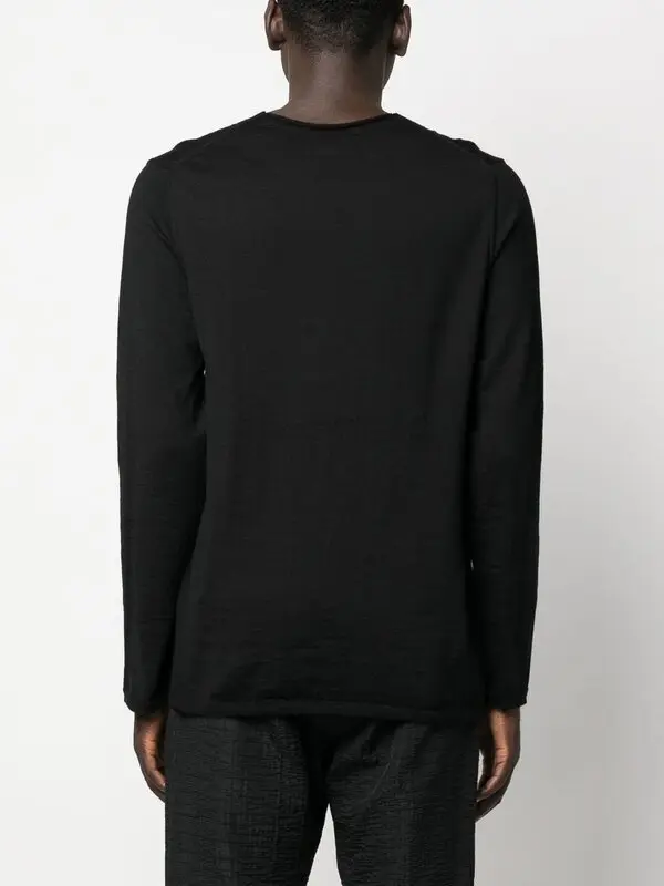 Comme Des Garçons Space Invaders Jumper - Black