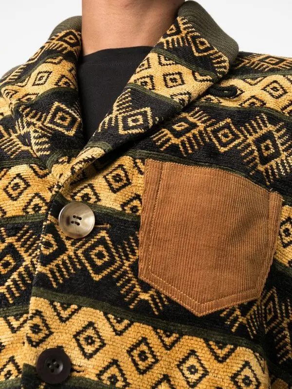 Junya Watanabe Patch-pocket Printed Jacket