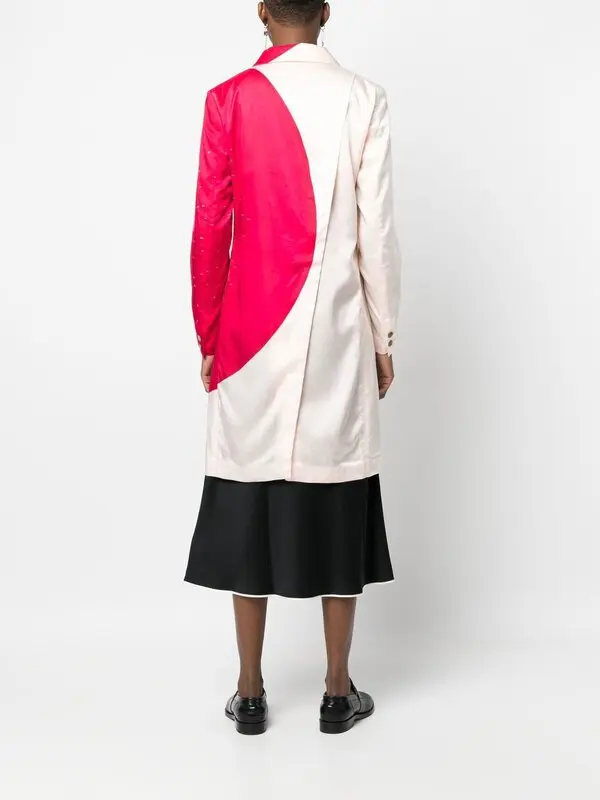 Issey Miyake Graphic Button-up Coat
