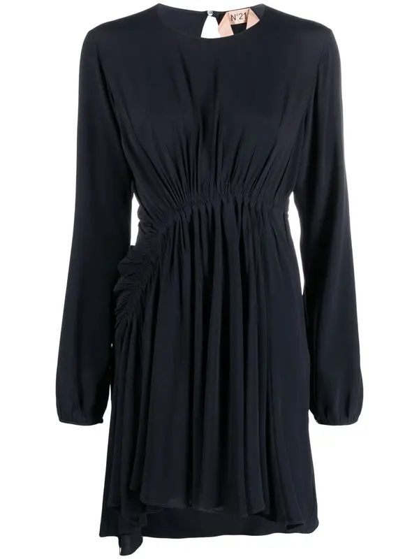 N°21 Asymmetric Hem Mini Dress
