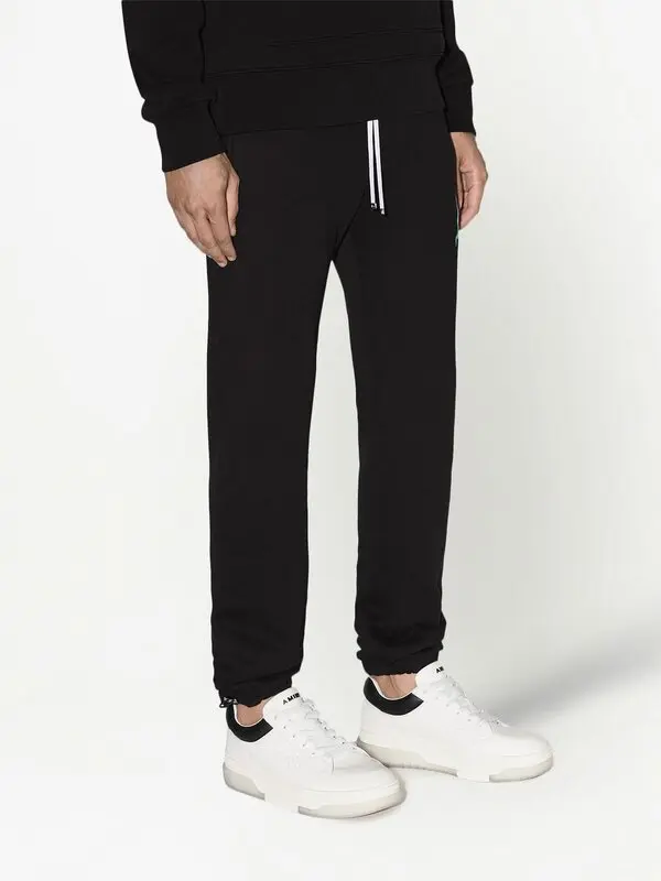 Amiri Logo-motif Organic Cotton Track Pants