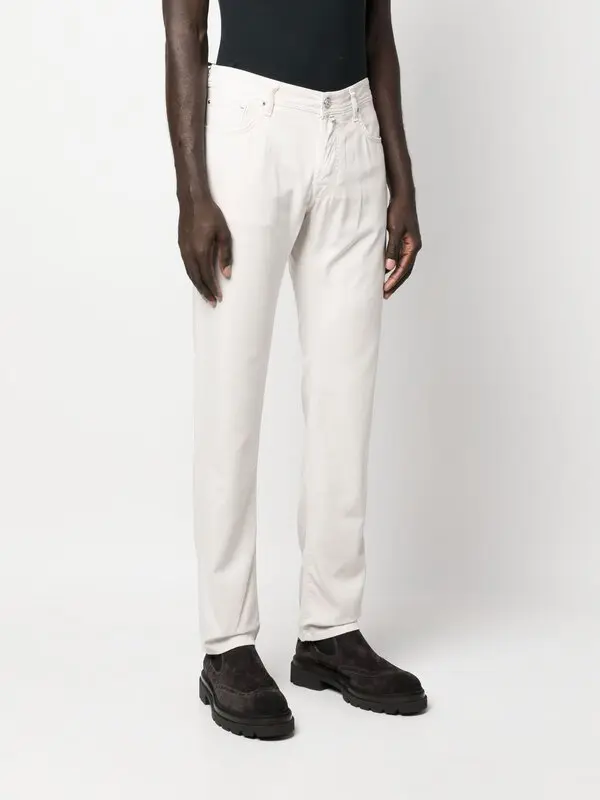 Jacob Cohen Bard Trousers - White