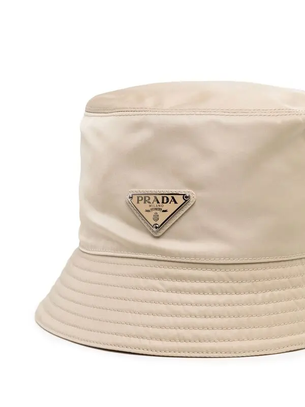 Prada Re-Nyon Bucket Hat - Neutrals | Editorialist display picture 1
