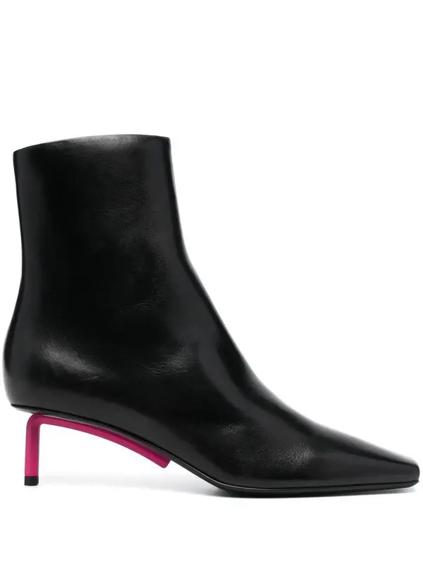 Off-White Square-toe Ankle Boots
