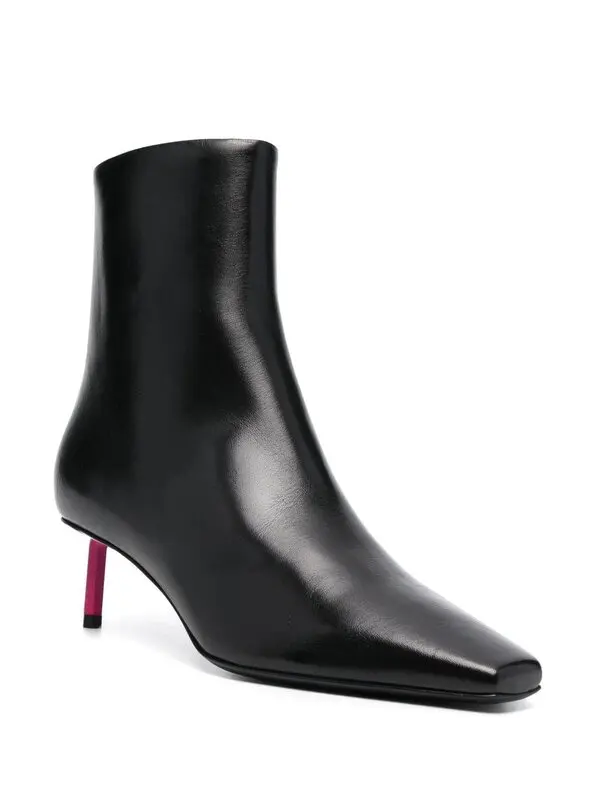 Off-White Square-toe Ankle Boots
