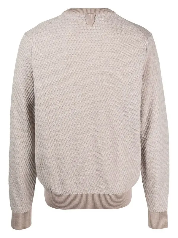 BILLIONAIRE Ribbed Merino-wool Jumper