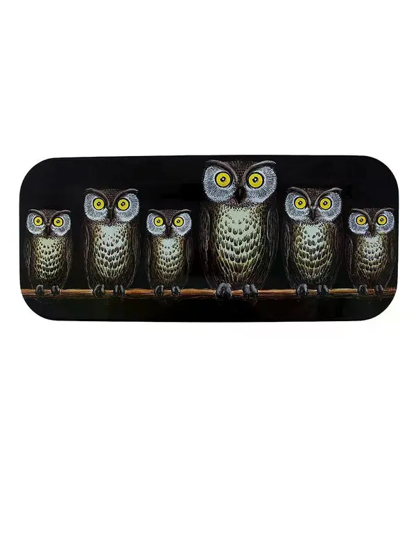 FORNASETTI Owl Tray - Black