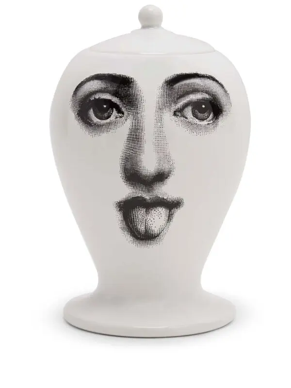 FORNASETTI L'antipatico Vase - White