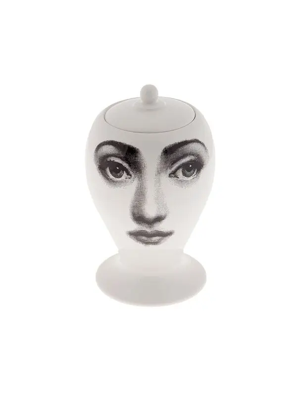 FORNASETTI Buona Notte Vase - White