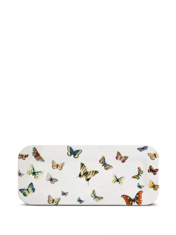 FORNASETTI Butterfly Tray - White