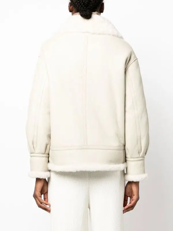 LISKA Oversize Shearling Jacket