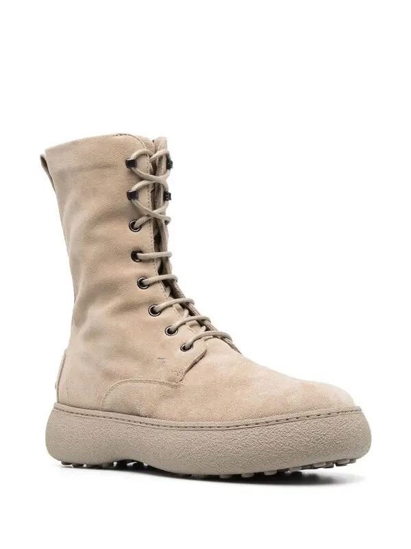 TOD'S Stud-detailing Ankle Boots - Neutrals