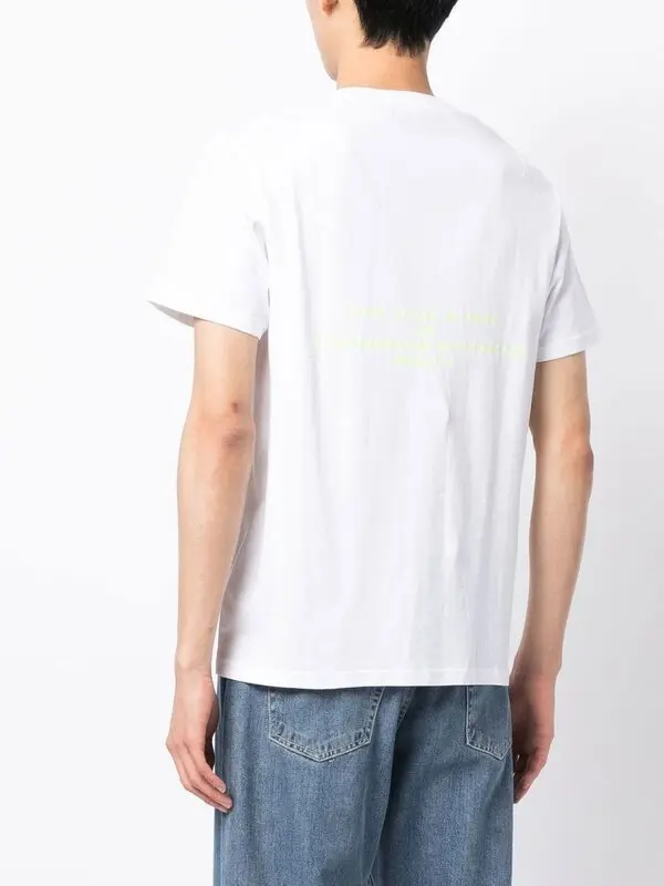 FIVE CM Rear-logo Crew-neck T-shirt