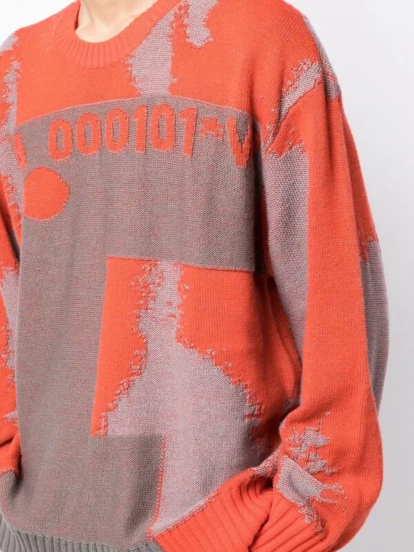 A-COLD-WALL* Erosion Oversized Jumper