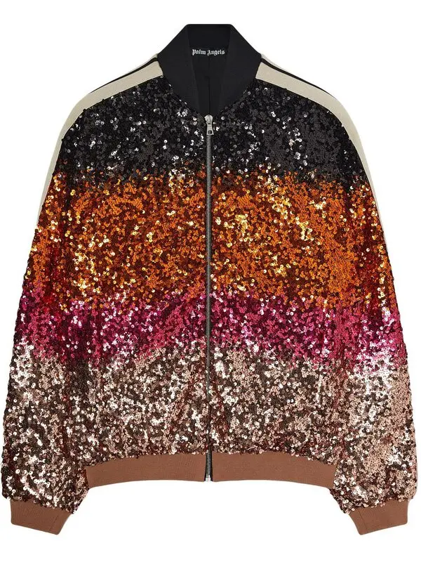 Palm Angels Sequins Bomber Jacket