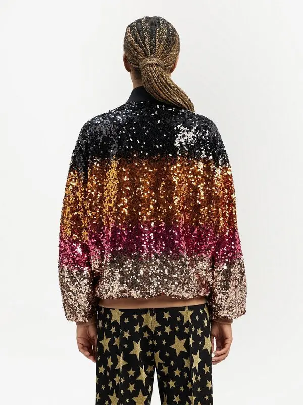 Palm Angels Sequins Bomber Jacket