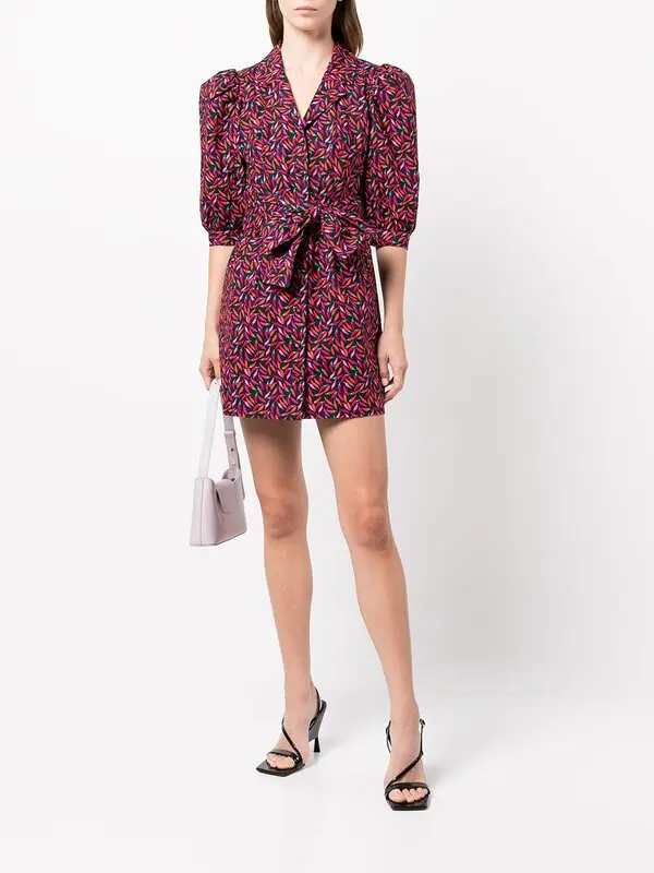 Lhd The Casitas Belted Dress - Black