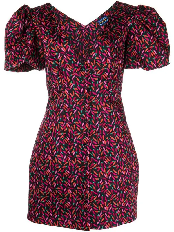 Lhd The Pedra Bonita Mini Dress - Black