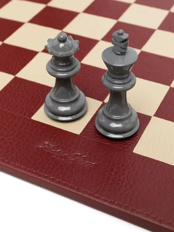 HECTOR SAXE Chessboard Leather Box Set
