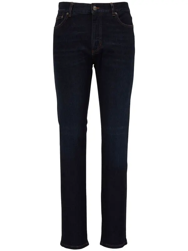 Zegna City Slim-fit Jeans - Blue