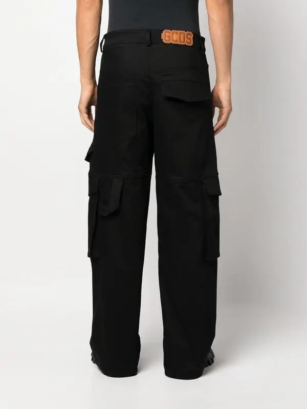 Gcds Logo-patch Cargo Trousers