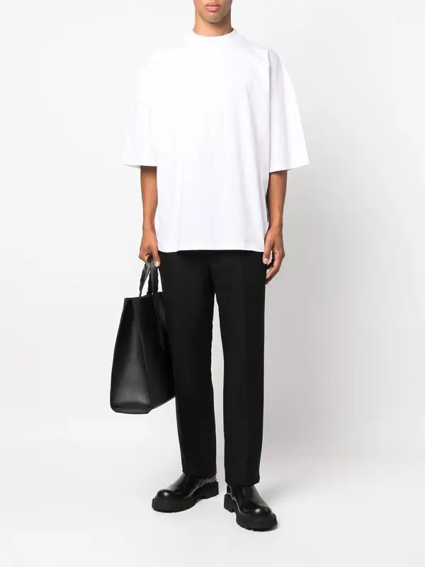 JIL SANDER Short-sleeved Cotton T-shirt - White