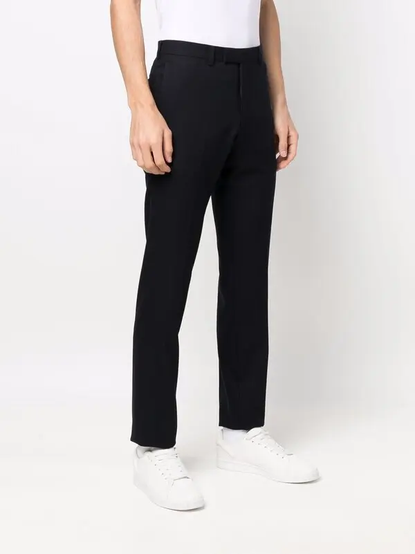 Sandro Tailored Wool Trousers - Blue