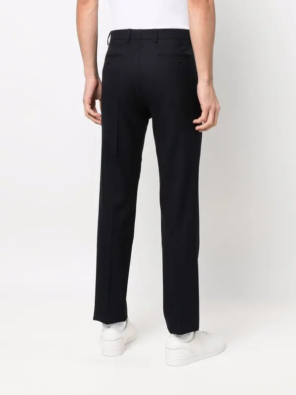 Sandro Tailored Wool Trousers - Blue