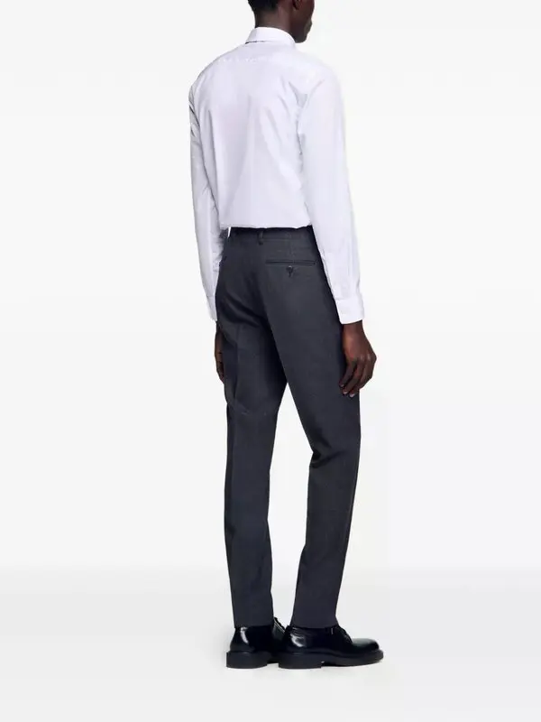 Sandro Straight-leg Wool Trousers