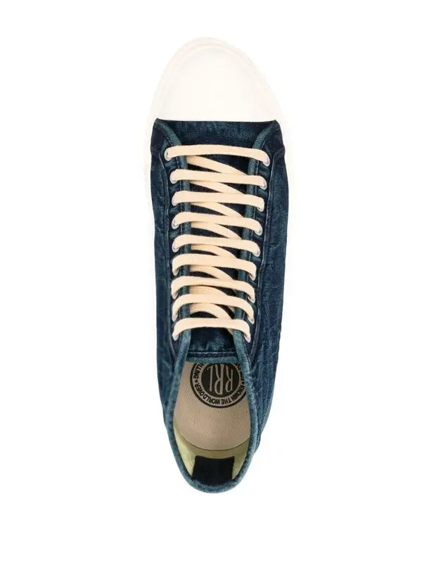 Ralph Lauren Mayport Hi-top Sneakers - Blue