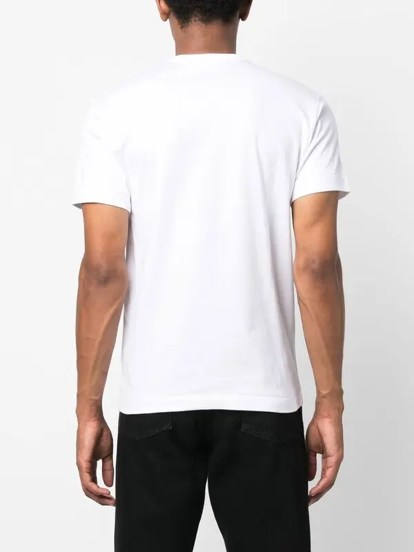 Play Comme Des Garcon Short-sleeve Cotton T-shirt
