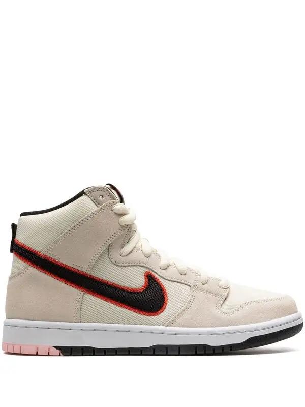 Nike Sb Dunk High Pro Premium Sneakers - Neutrals