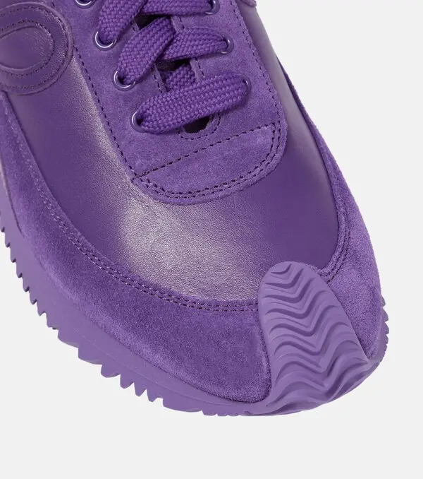 Loewe Flow Runner Leather Sneakers
