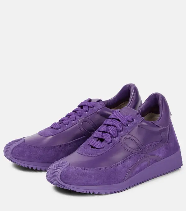 Loewe Flow Runner Leather Sneakers