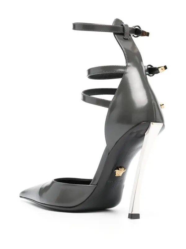 Versace 110mm Leather Pumps