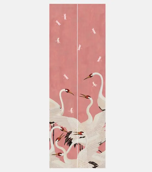 Gucci Heron Printed Wallpaper