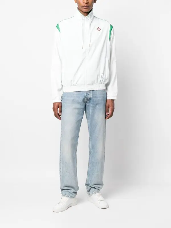 Casablanca Perforated Panelled Track Jacket