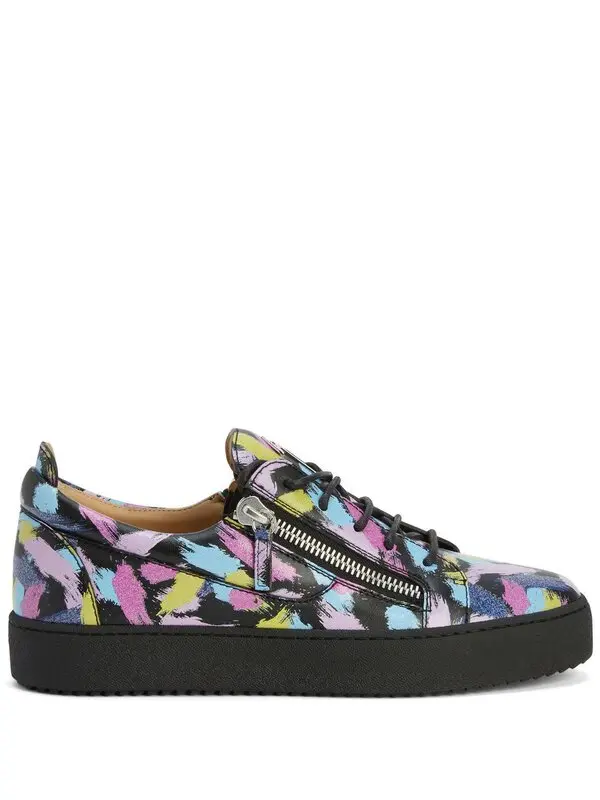 GIUSEPPE ZANOTTI Frankie Low-top Sneakers - Multicolour