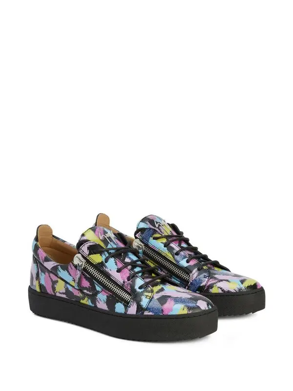 GIUSEPPE ZANOTTI Frankie Low-top Sneakers - Multicolour