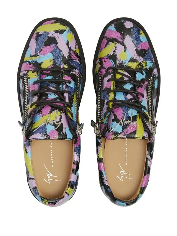 GIUSEPPE ZANOTTI Frankie Low-top Sneakers - Multicolour