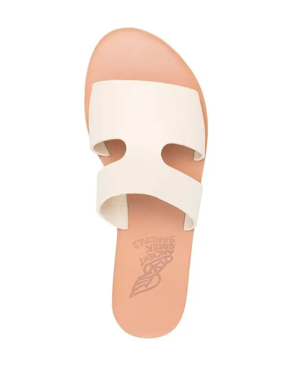 ANCIENT GREEK SANDALS Apteros Leather Sandals - Neutrals