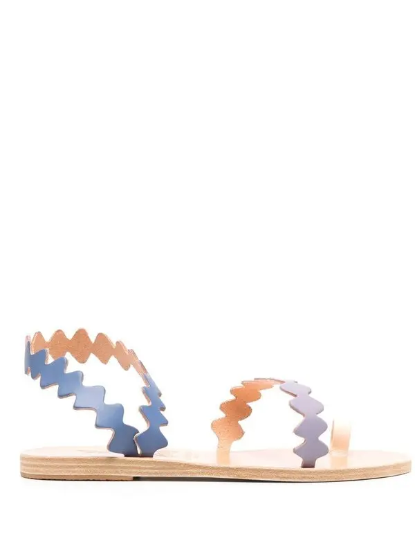 ANCIENT GREEK SANDALS Eleftheria Onda Sandals - Blue