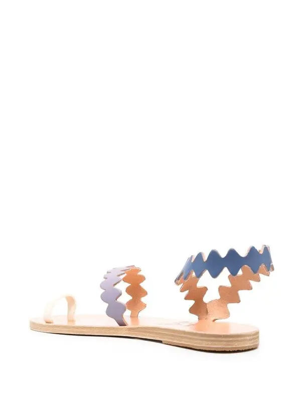 ANCIENT GREEK SANDALS Eleftheria Onda Sandals - Blue