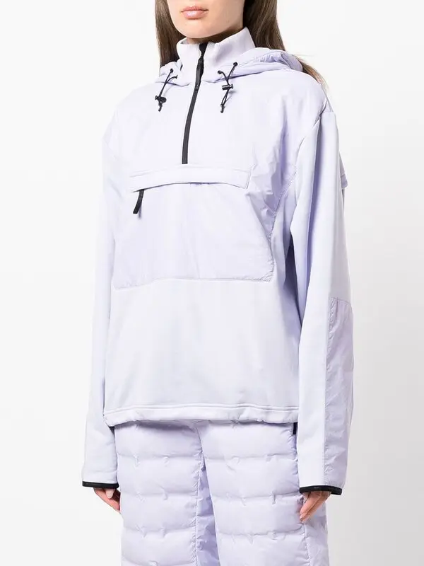 Aztech Mountain Hut Fleece Hoodie - Purple