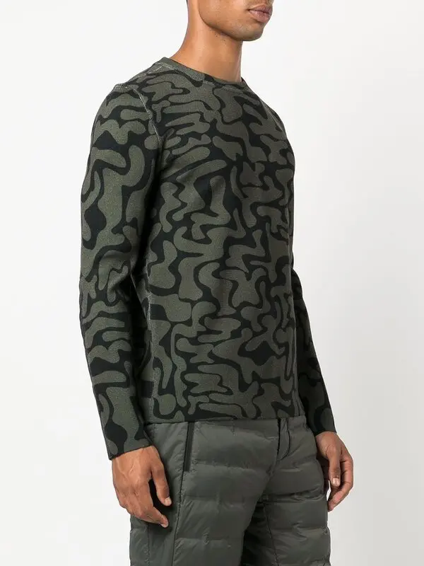 Aztech Mountain Matterhorn Crewneck Jumper - Green