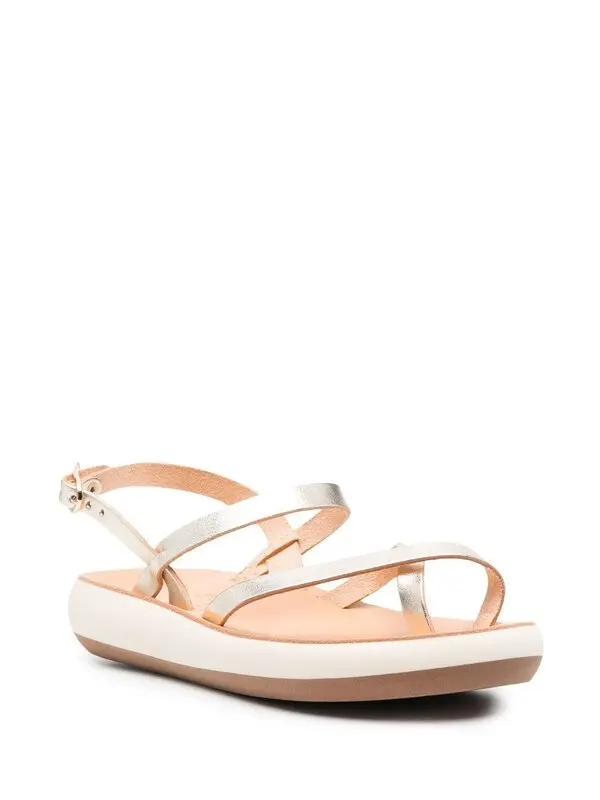 ANCIENT GREEK SANDALS Tereza Flat Sandals - Gold